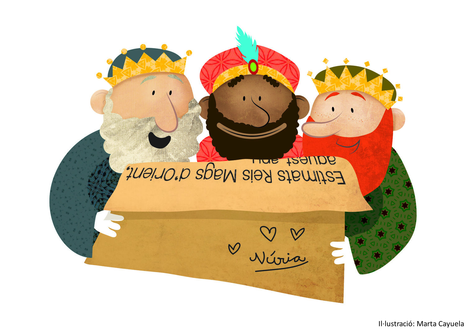 Visita dels patges de Ses Majestats els Reis Mags d'Orient - La Canonja